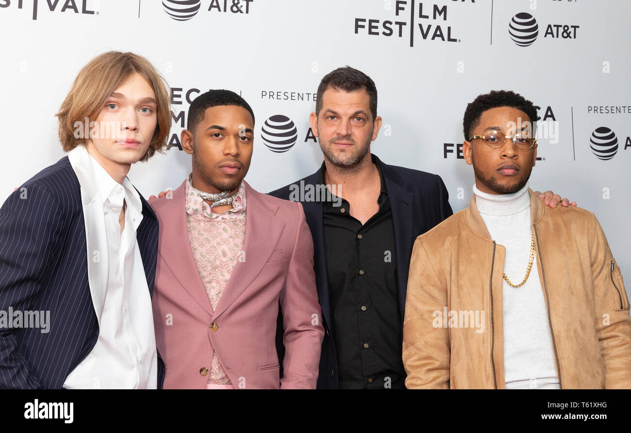 New York, New York, USA. 27th Apr, 2019. Charlie Plummer, Kelvin ...