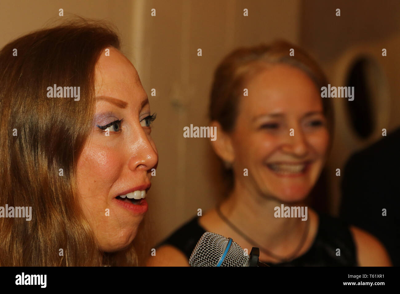 Nyc, United States. 26th Apr, 2019. Angela Wetzel and Carey Davidson ...