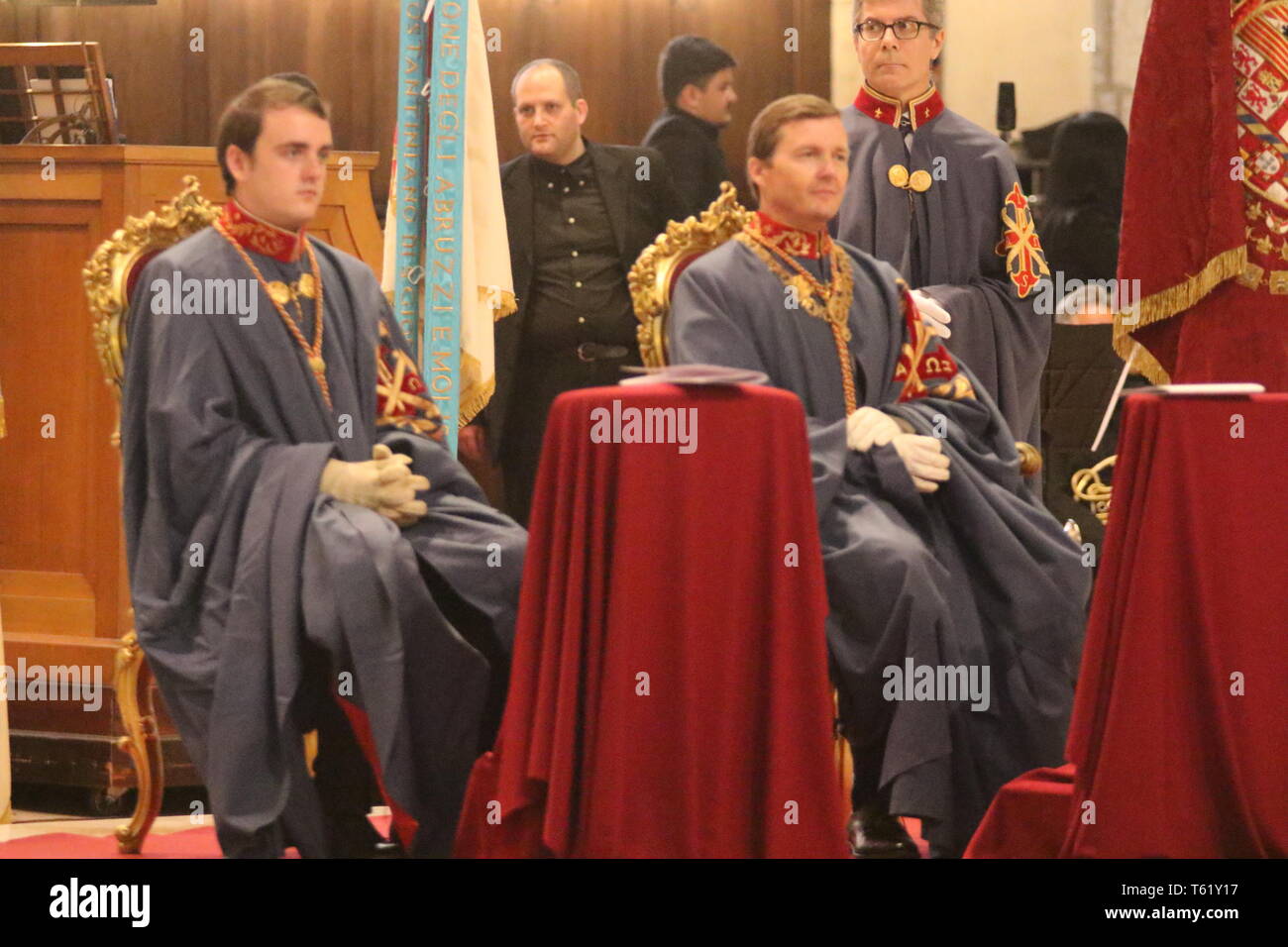 Italy ceremony of the constantinian order hi-res stock photography and ...