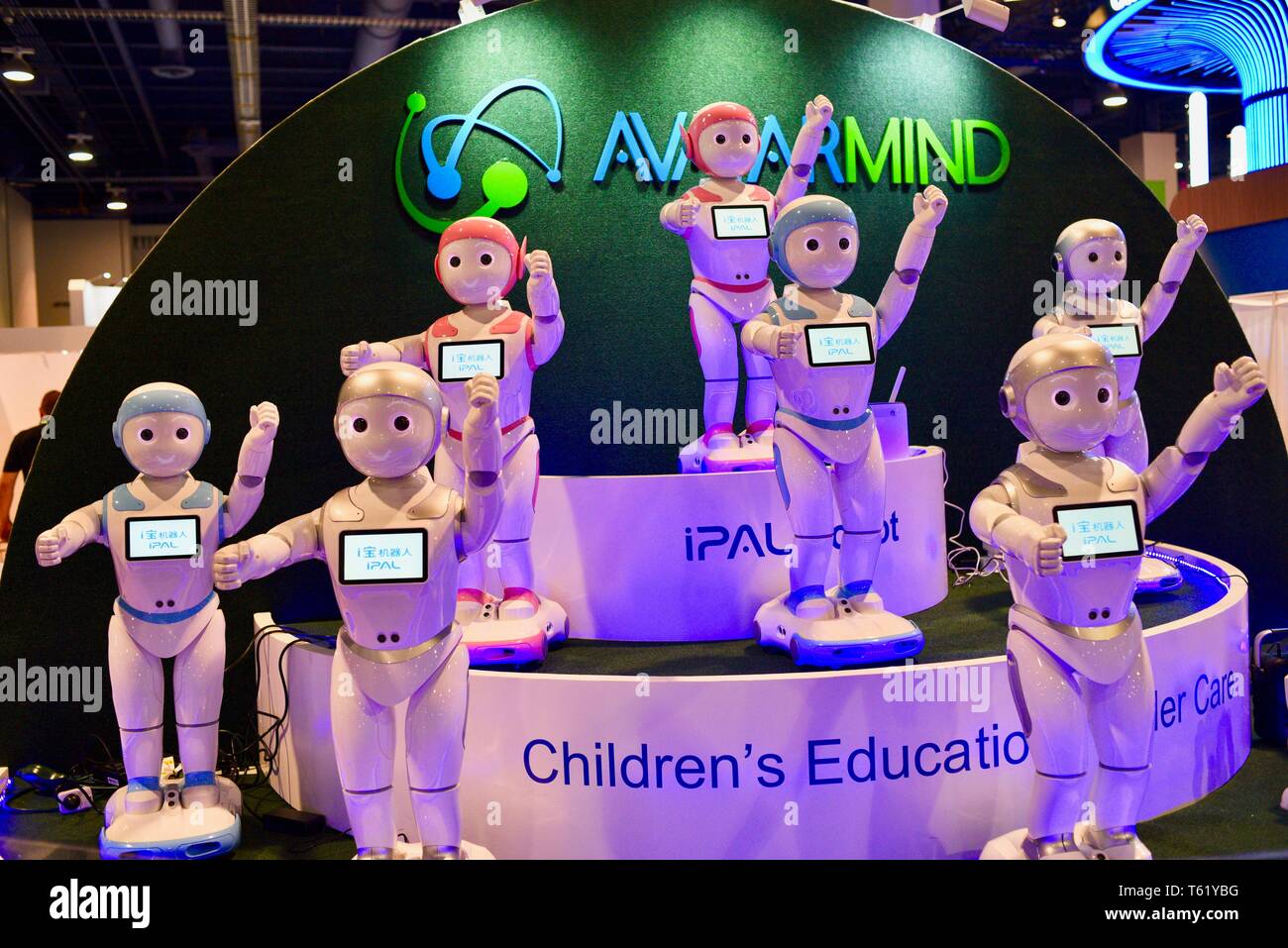 AvatarMind's iPal cute, humanoid, real robot for kids, elder care on ...