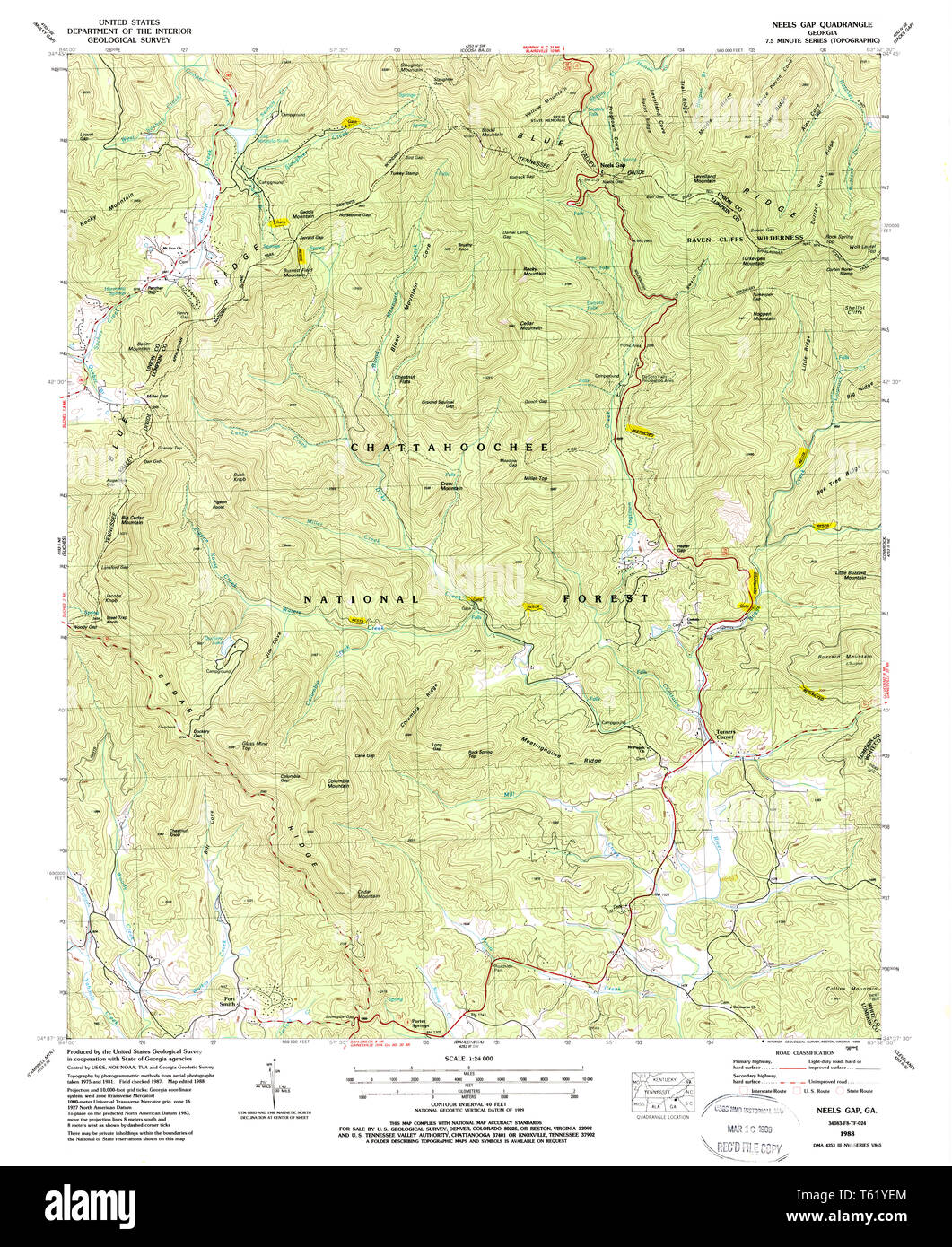 Neels Gap High Resolution Stock Photography and Images - Alamy