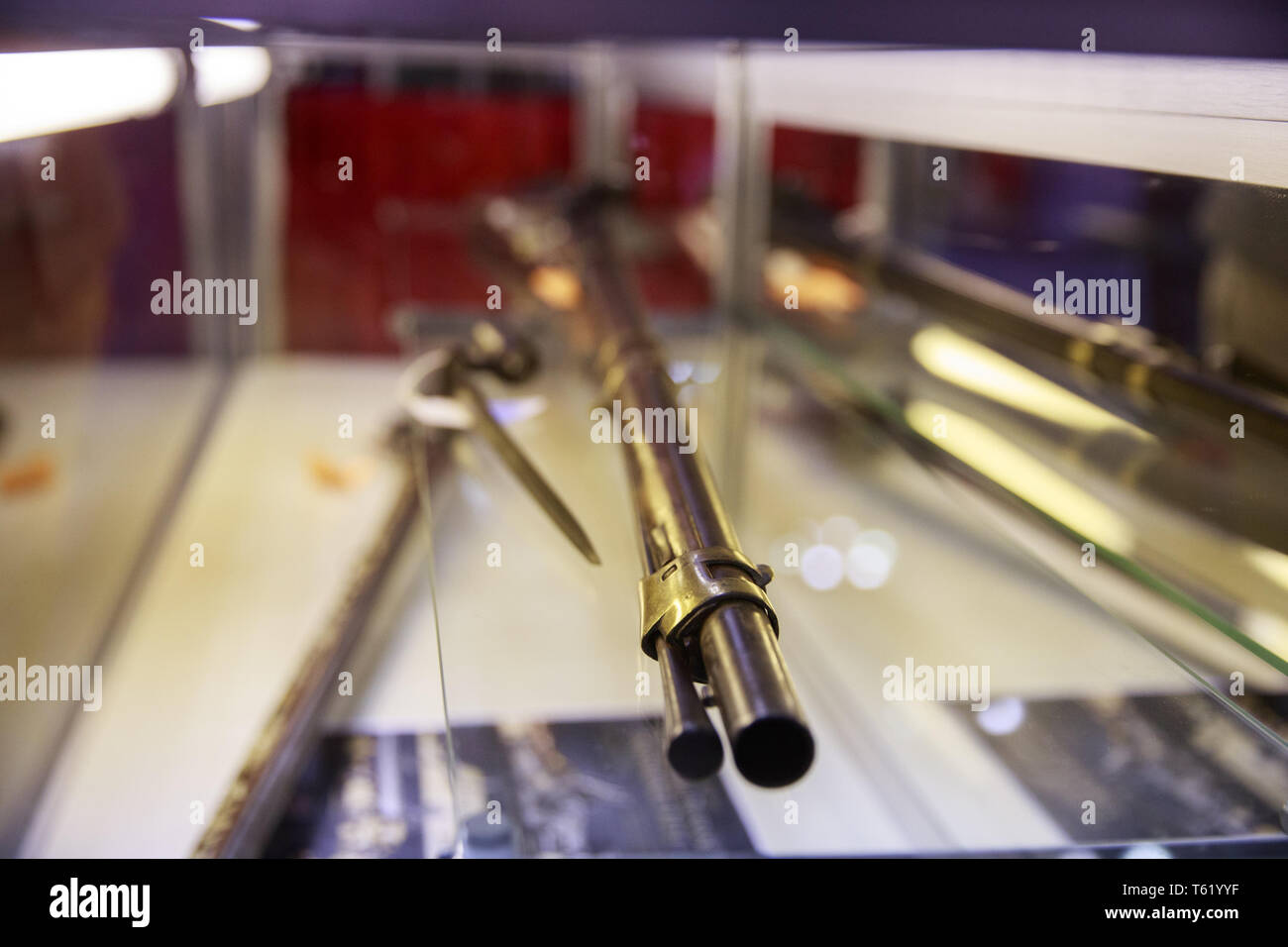 Indianapolis, Indiana, UK. 27th Apr, 2019. A Dutch Type III musket made ...