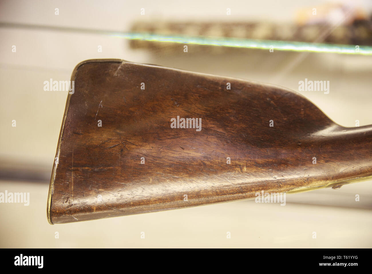 Indianapolis, Indiana, UK. 27th Apr, 2019. A Dutch Type III musket made ...