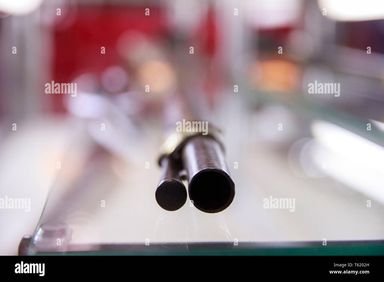 A Dutch Type III musket made between 1750 and 1770 which fired the ...