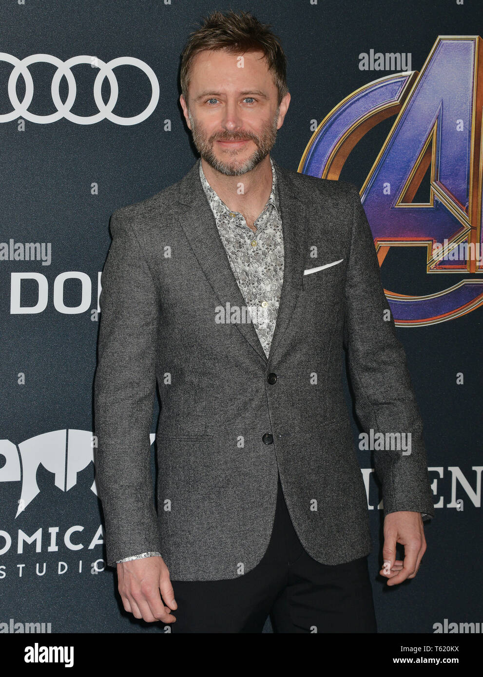 Chris Hardwick attends the World Premiere Of Walt Disney Studios Motion ...