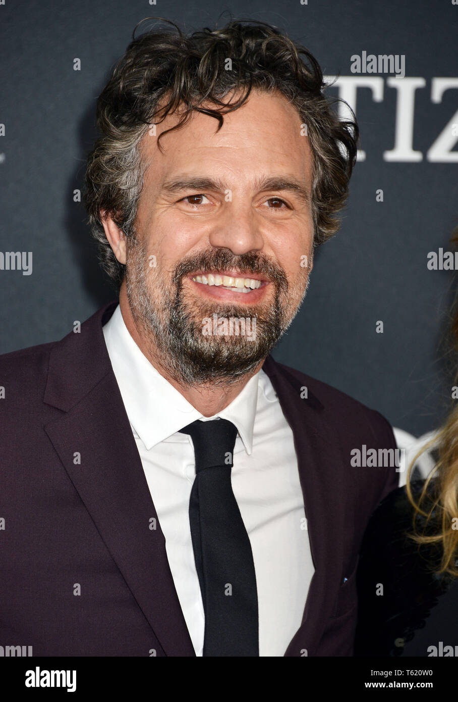 Mark Ruffalo attends the World Premiere Of Walt Disney Studios Motion ...