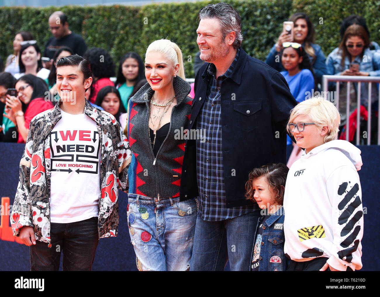 LOS ANGELES, CALIFORNIA, USA - APRIL 27: Kingston Rossdale, Gwen ...