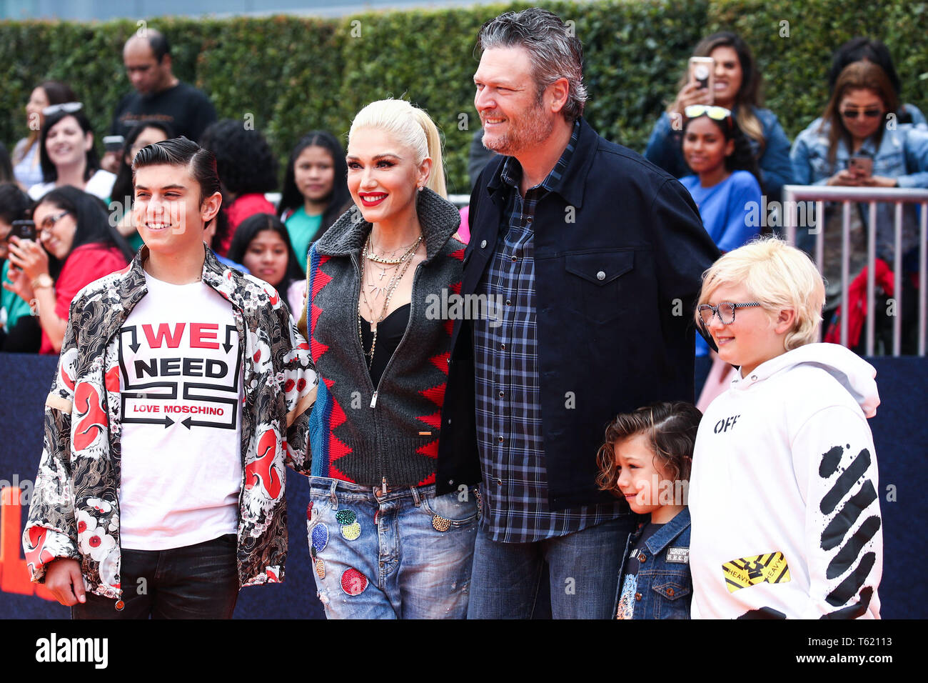 LOS ANGELES, CALIFORNIA, USA - APRIL 27: Kingston Rossdale, Gwen ...