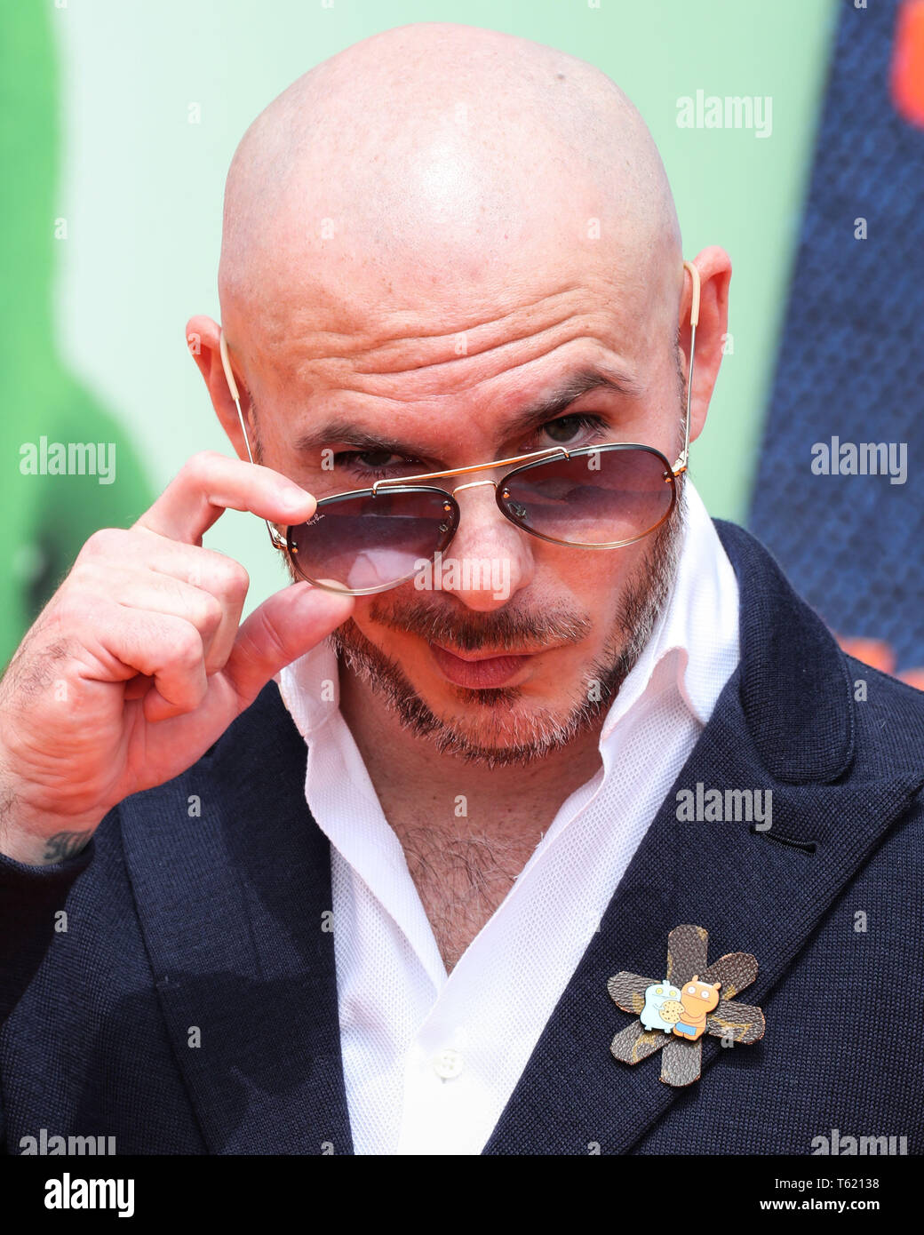 LOS ANGELES, CALIFORNIA, USA - APRIL 27: Rapper Pitbull (Armando ...