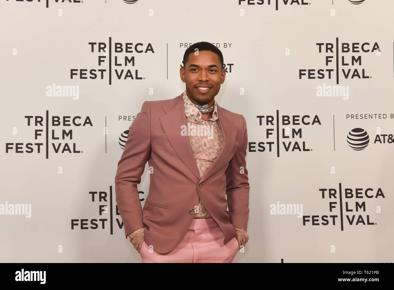 New York, USA. 27th Apr 2019. Kelvin Harrison Jr attends Gully during ...
