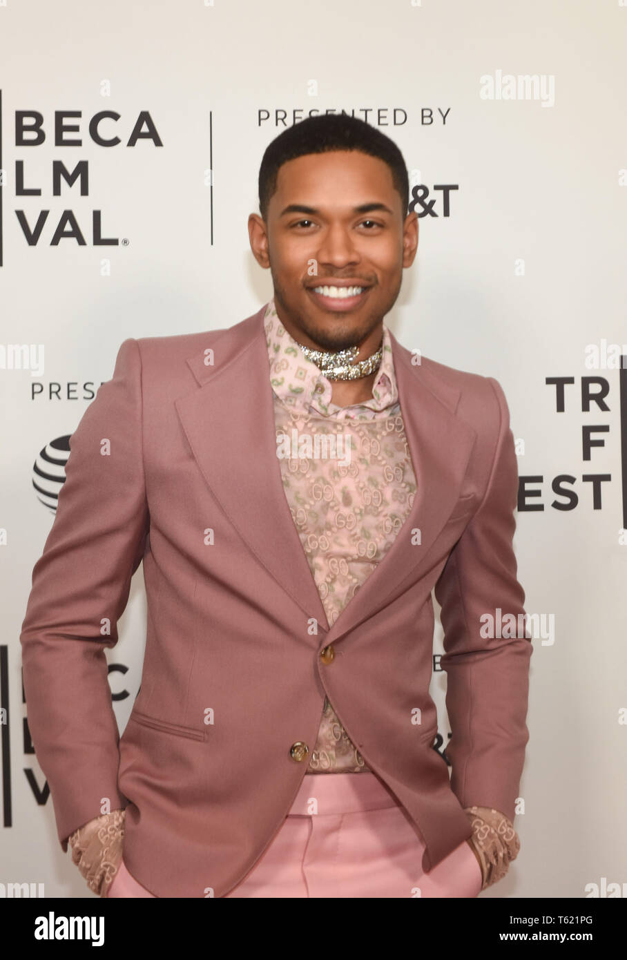 New York, USA. 27th Apr 2019. Kelvin Harrison Jr attends Gully during ...