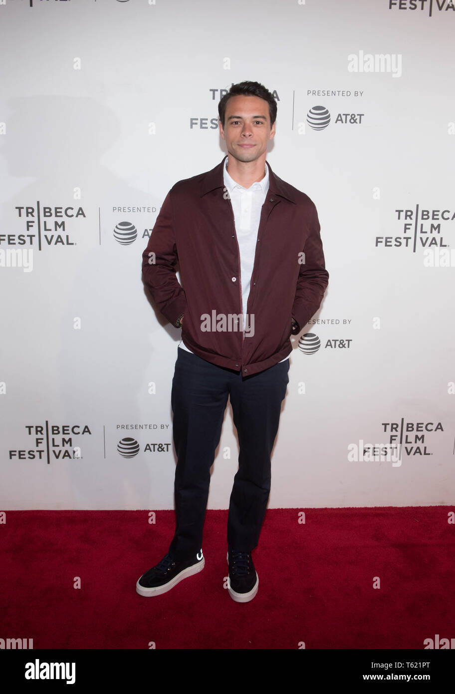 New York, USA. 27th Apr, 2019. Adam Long attends the premiere of ‘The ...