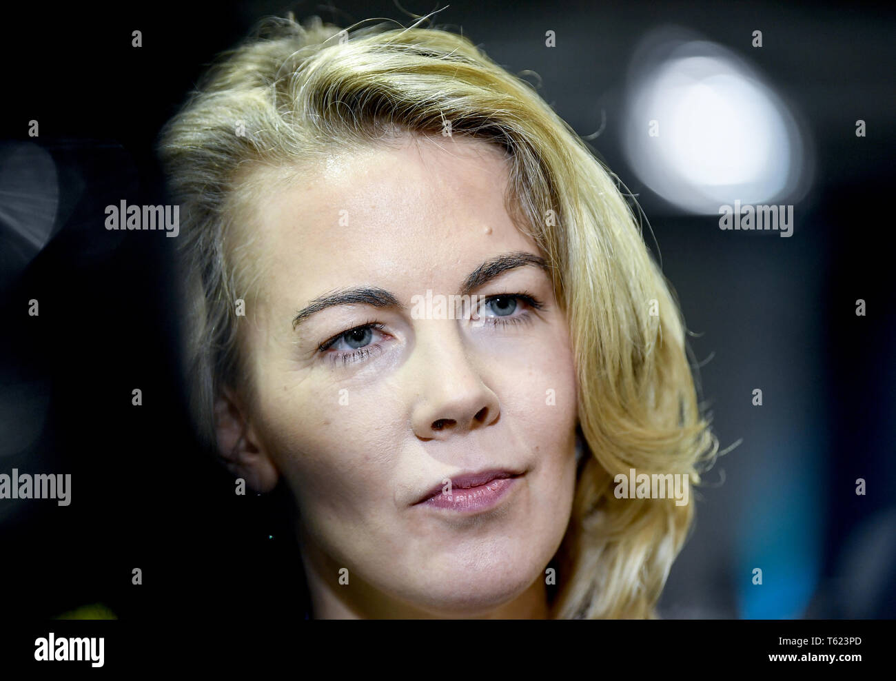 Berlin, Germany. 28th Apr, 2019. Linda Teuteberg, FDP General Secretary ...