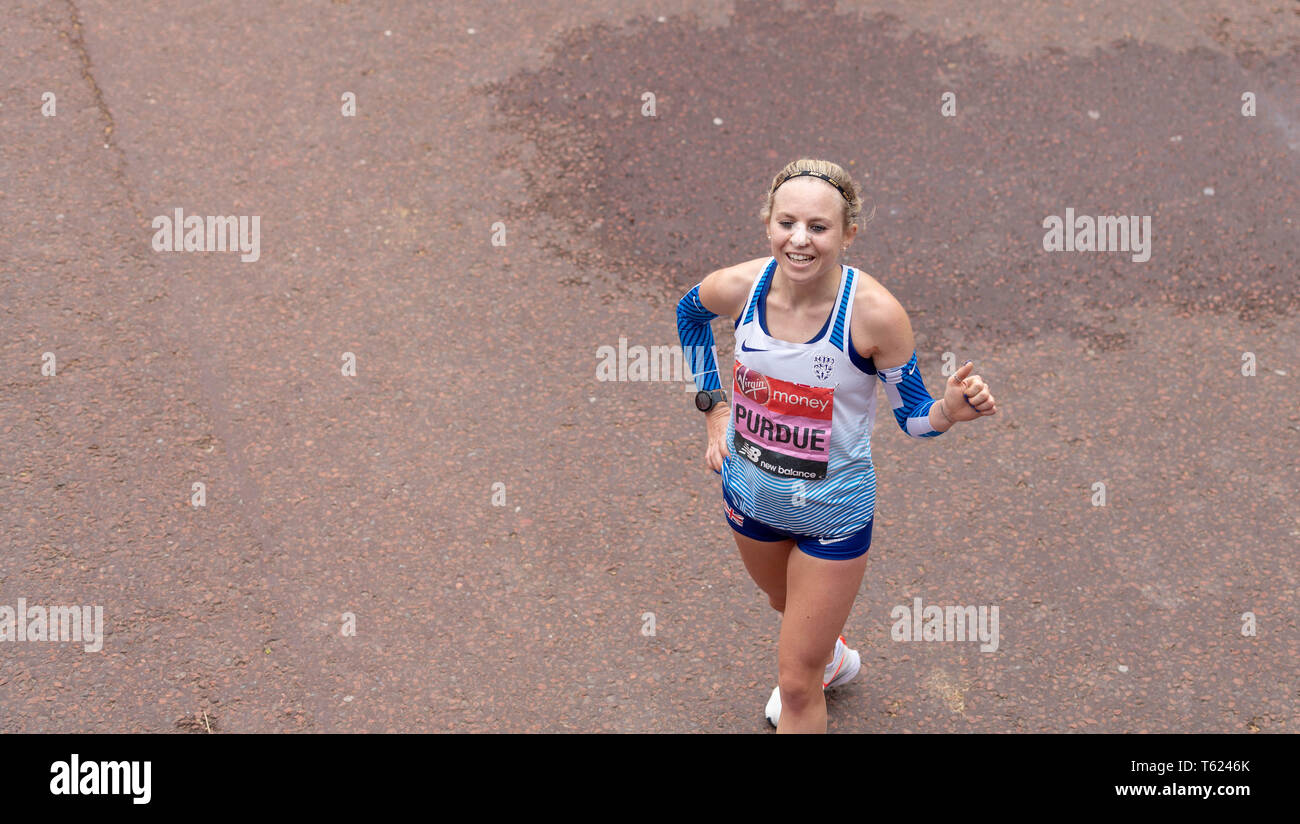 London, UK. 28th April 2019. Virgin Money London Marathon 2019 ...
