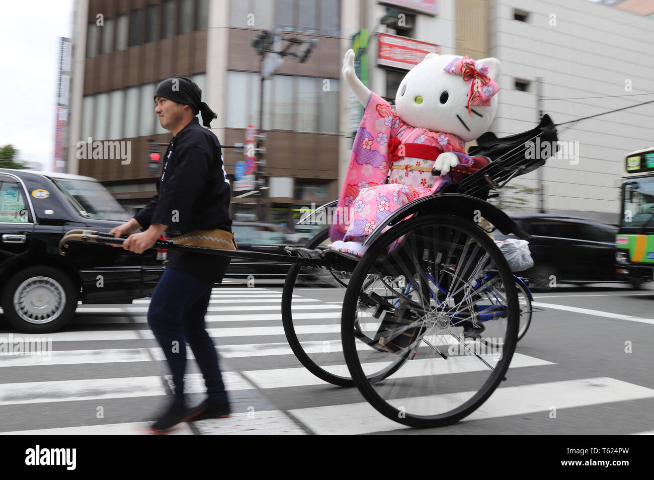 Tokyo, Japan. 27th Apr, 2019. Japanese character giant Sanrio's Hello ...