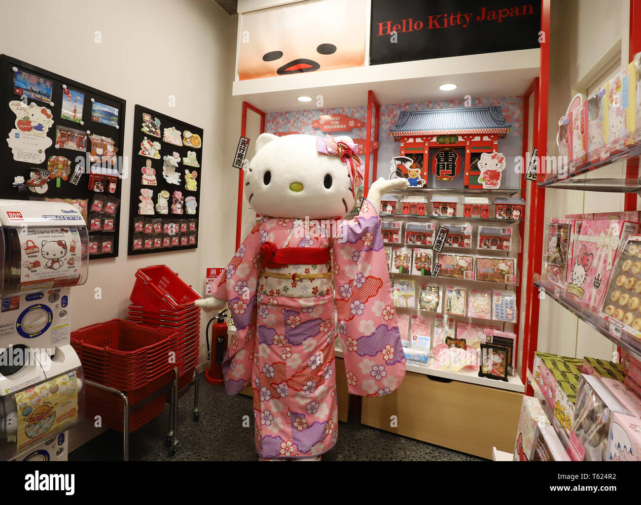 Tokyo, Japan. 27th Apr, 2019. Japanese character giant Sanrio's Hello ...