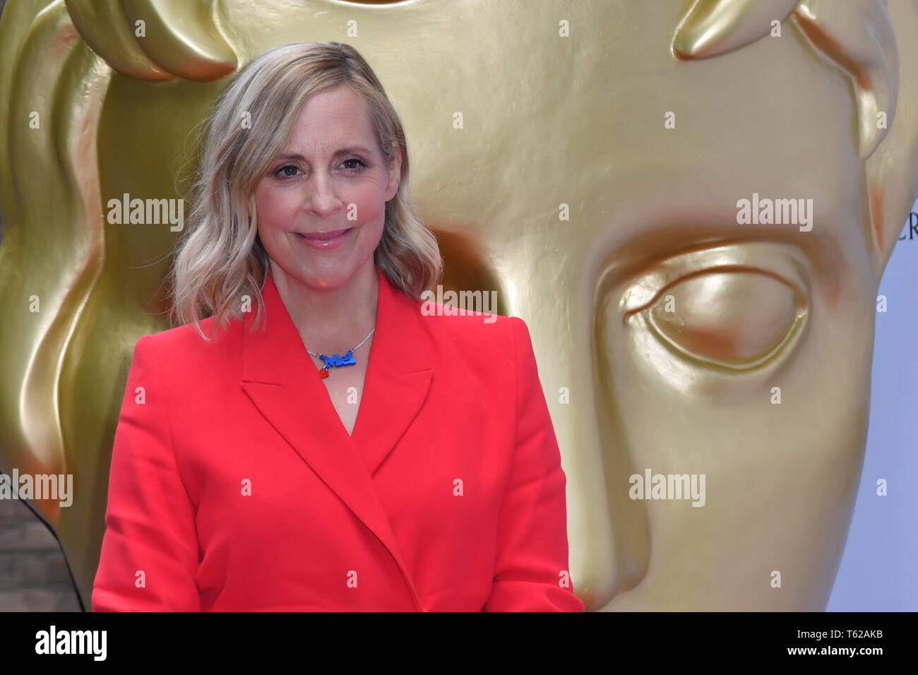 London, UK. 28th Apr, 2019. Mel Giedroyc Arrivers at the British ...