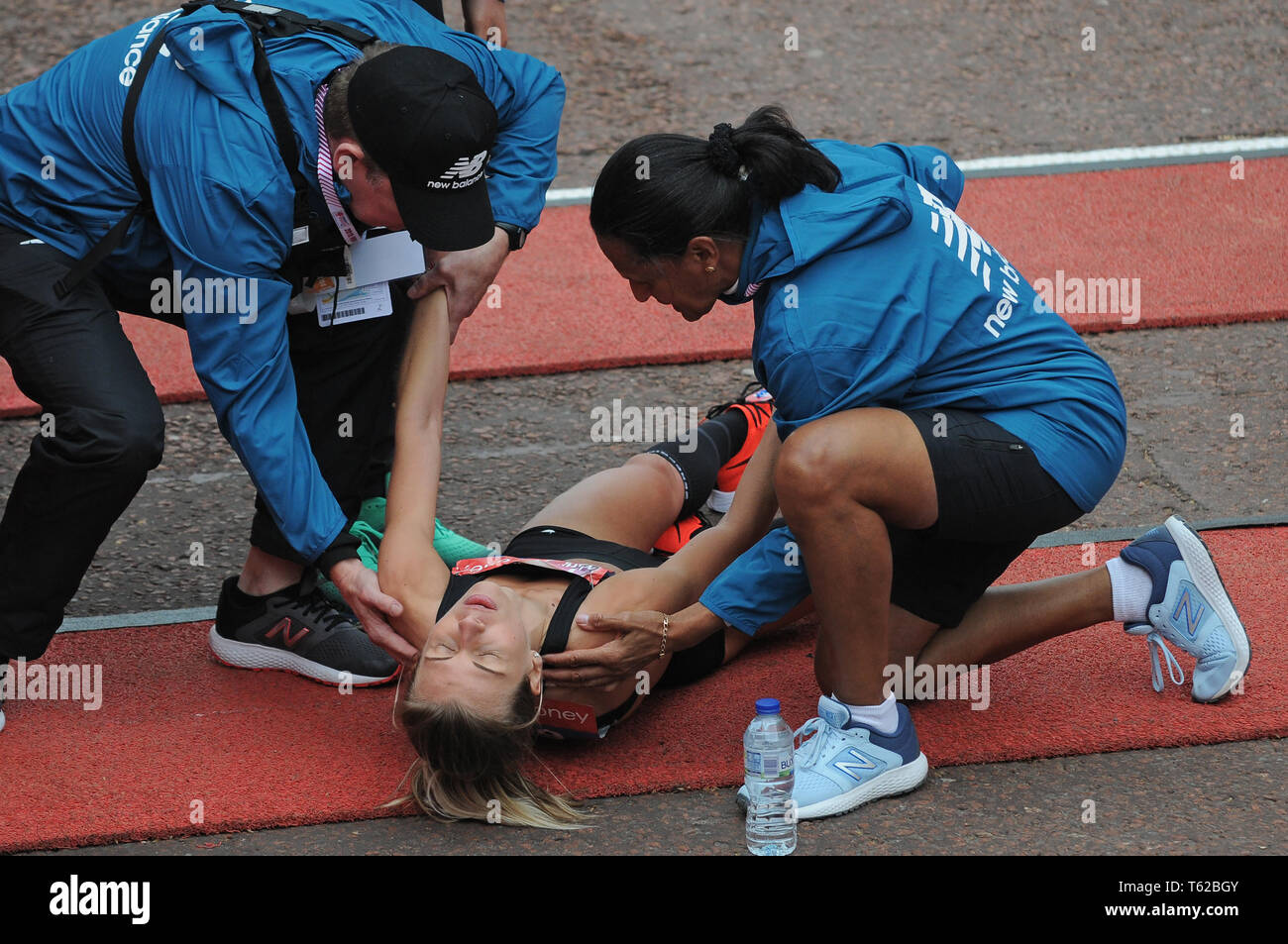 Colapsed Female Runner