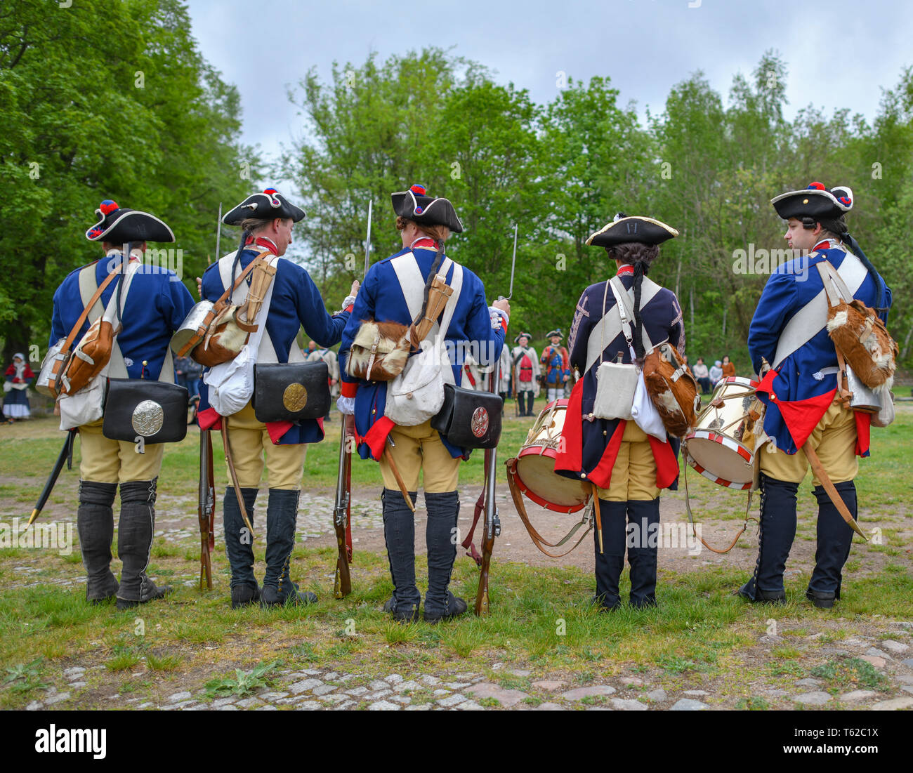 Prussian infantry bivouac hi-res stock photography and images - Alamy