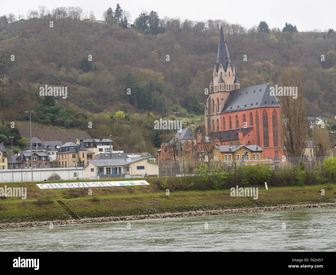 the rhine in germany Stock Photo - Alamy