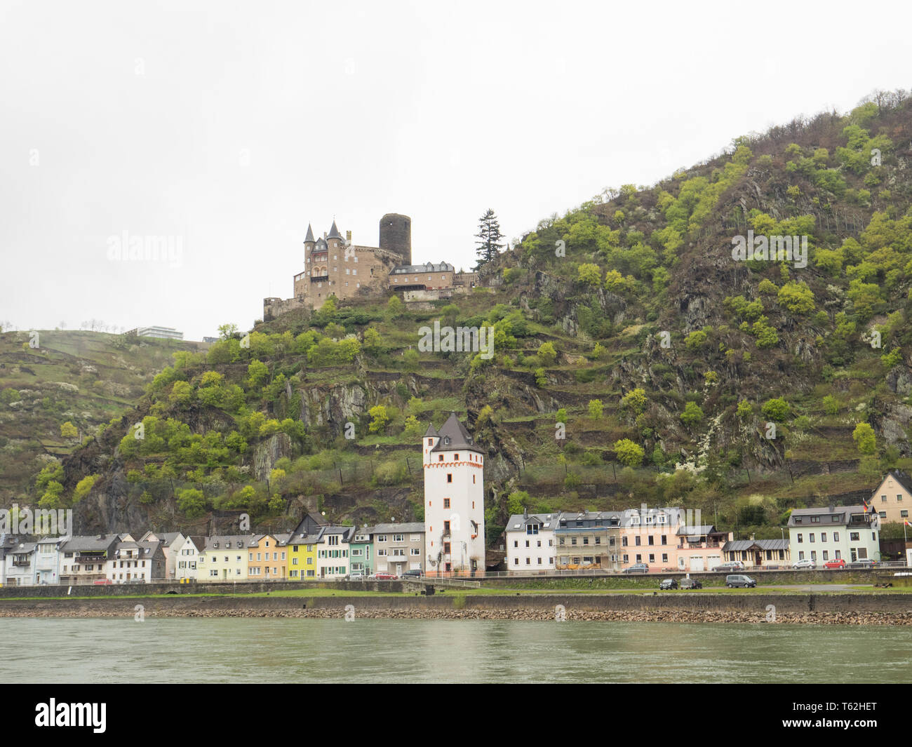 the rhine in germany Stock Photo - Alamy