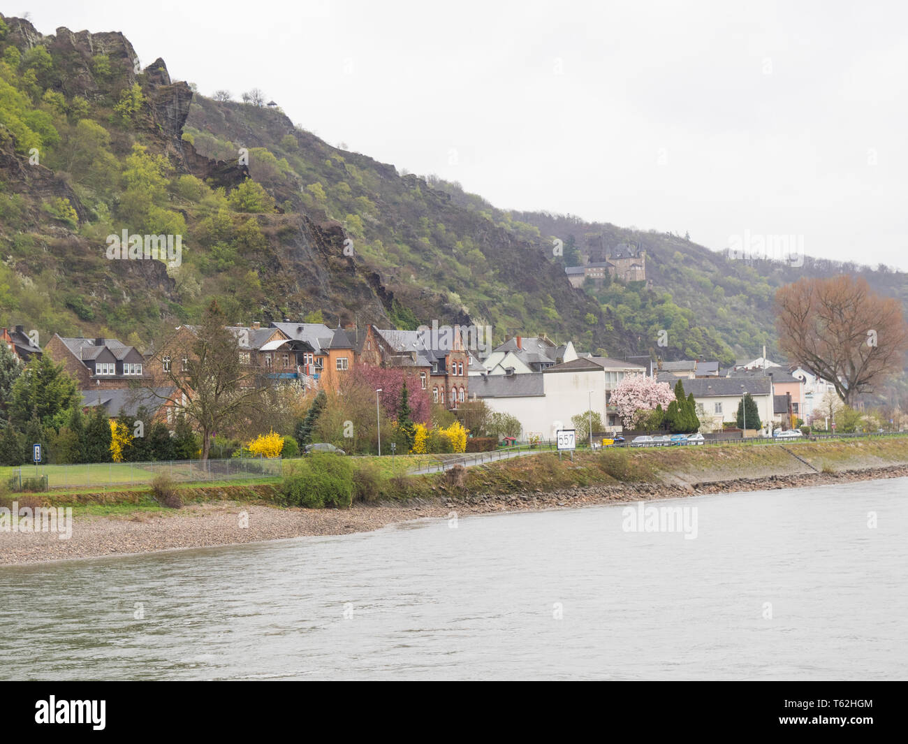 the rhine in germany Stock Photo - Alamy