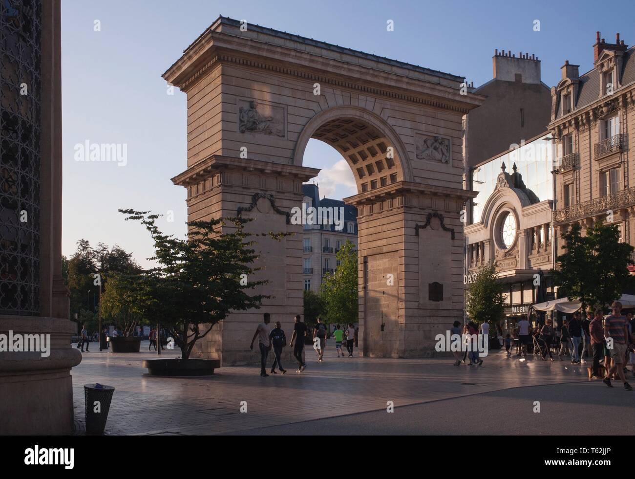 The Picturesque city of Dijon in the Burgundy region of France Stock ...