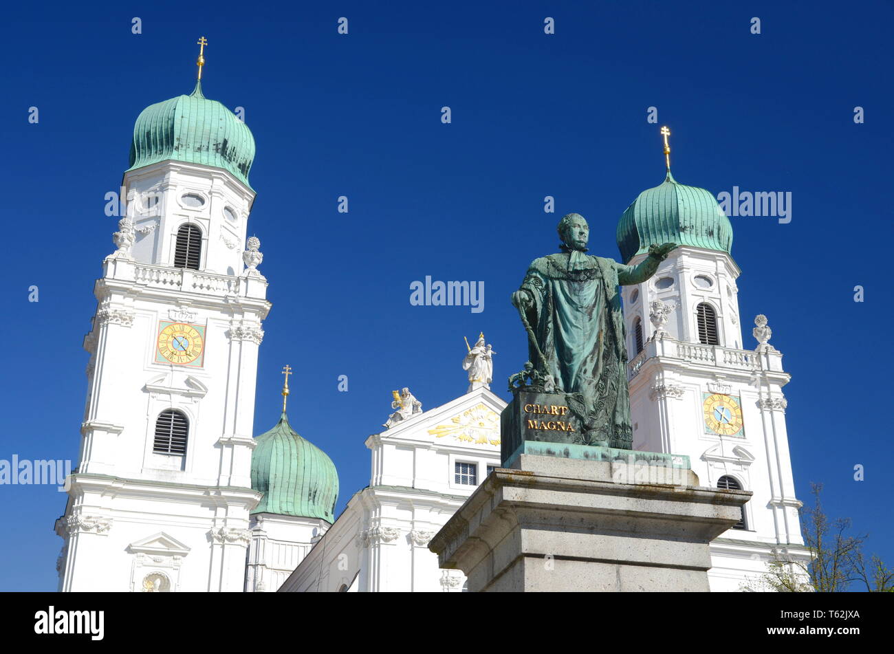 Passau cathedral church hi-res stock photography and images - Alamy