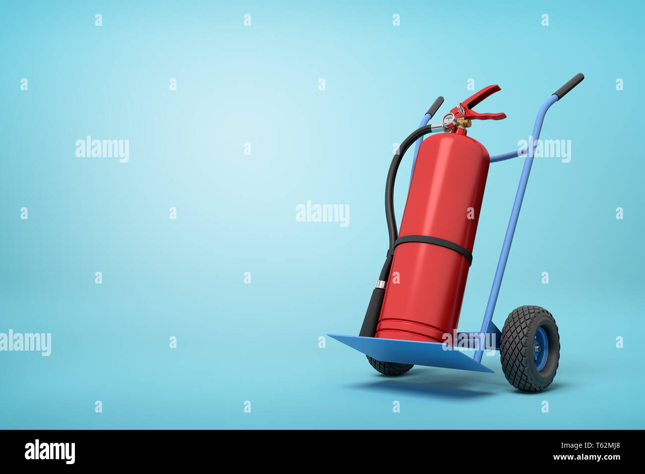 Fire extinguisher cart hi-res stock photography and images - Alamy