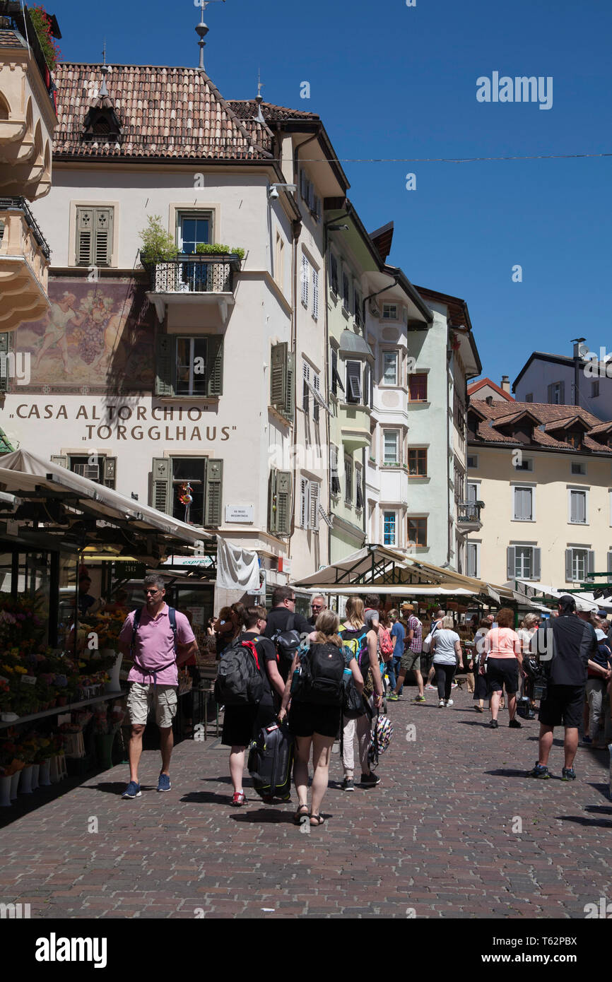 Bozen market hi-res stock photography and images - Alamy