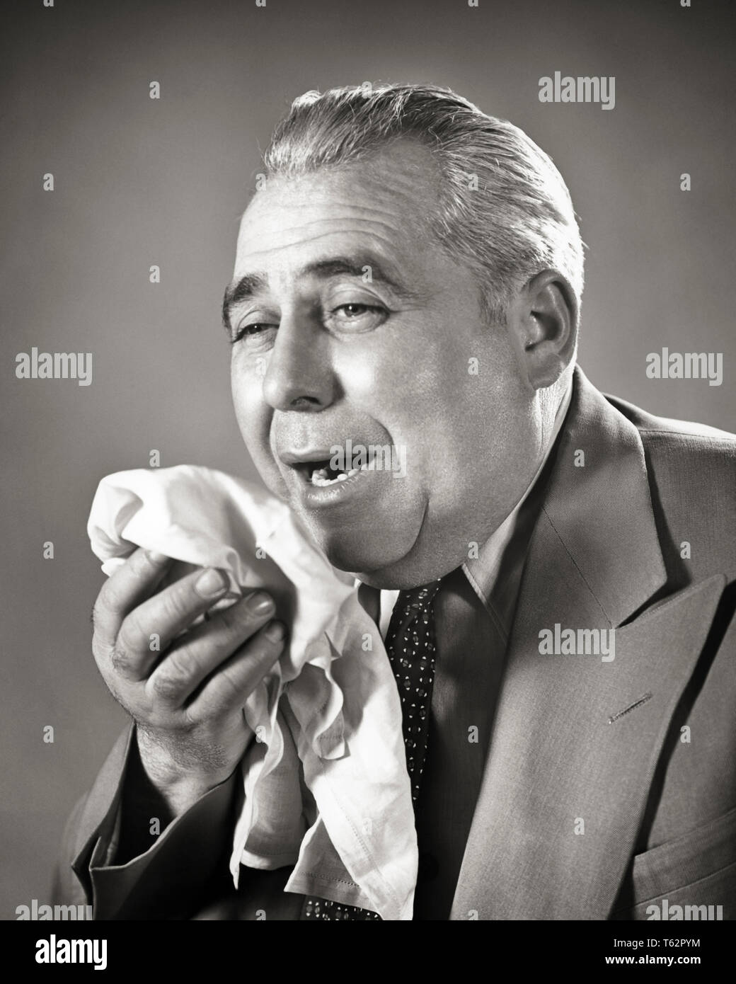 Portrait distressed older white man hi-res stock photography and images ...