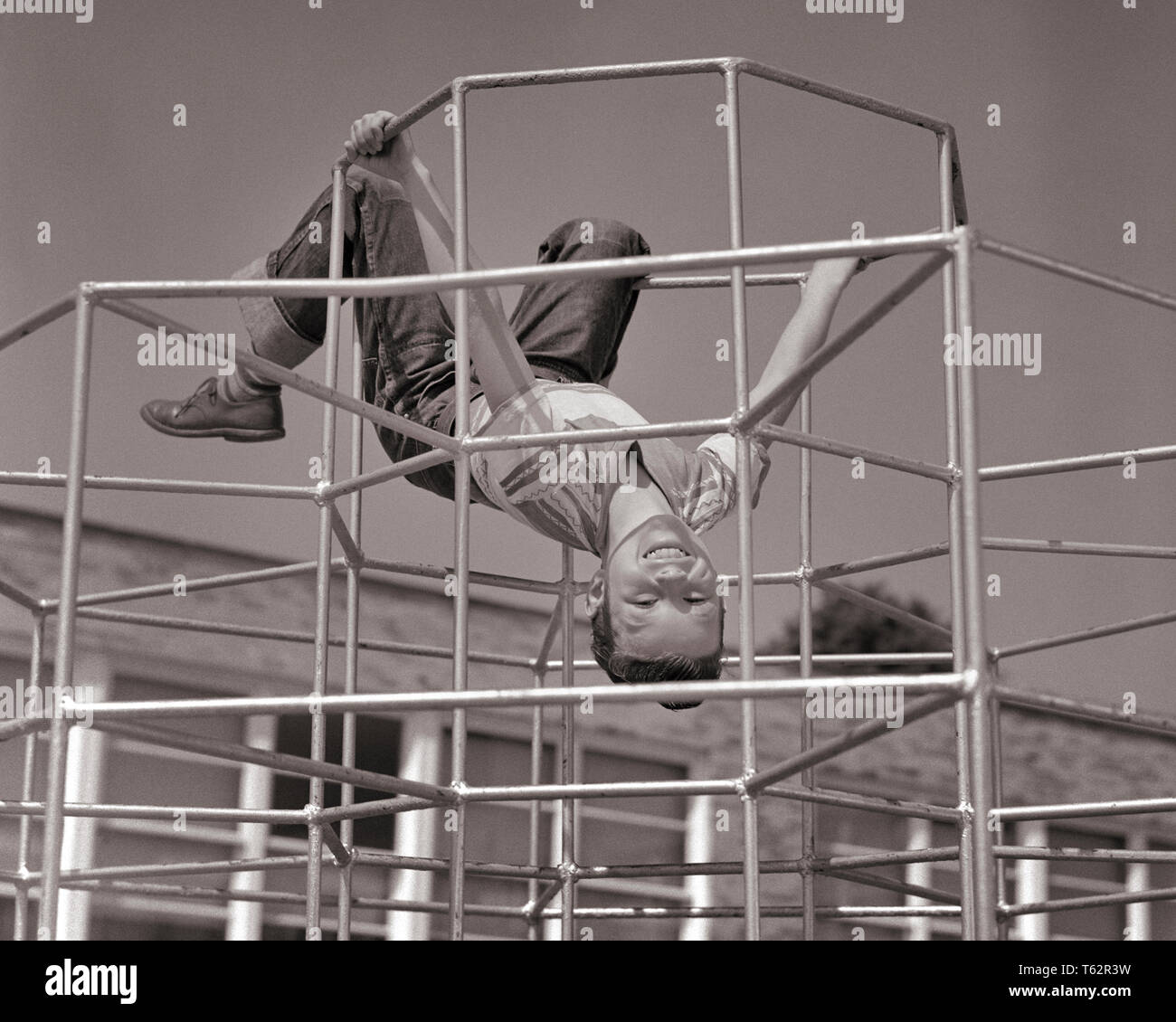 1950s playground hi-res stock photography and images - Alamy