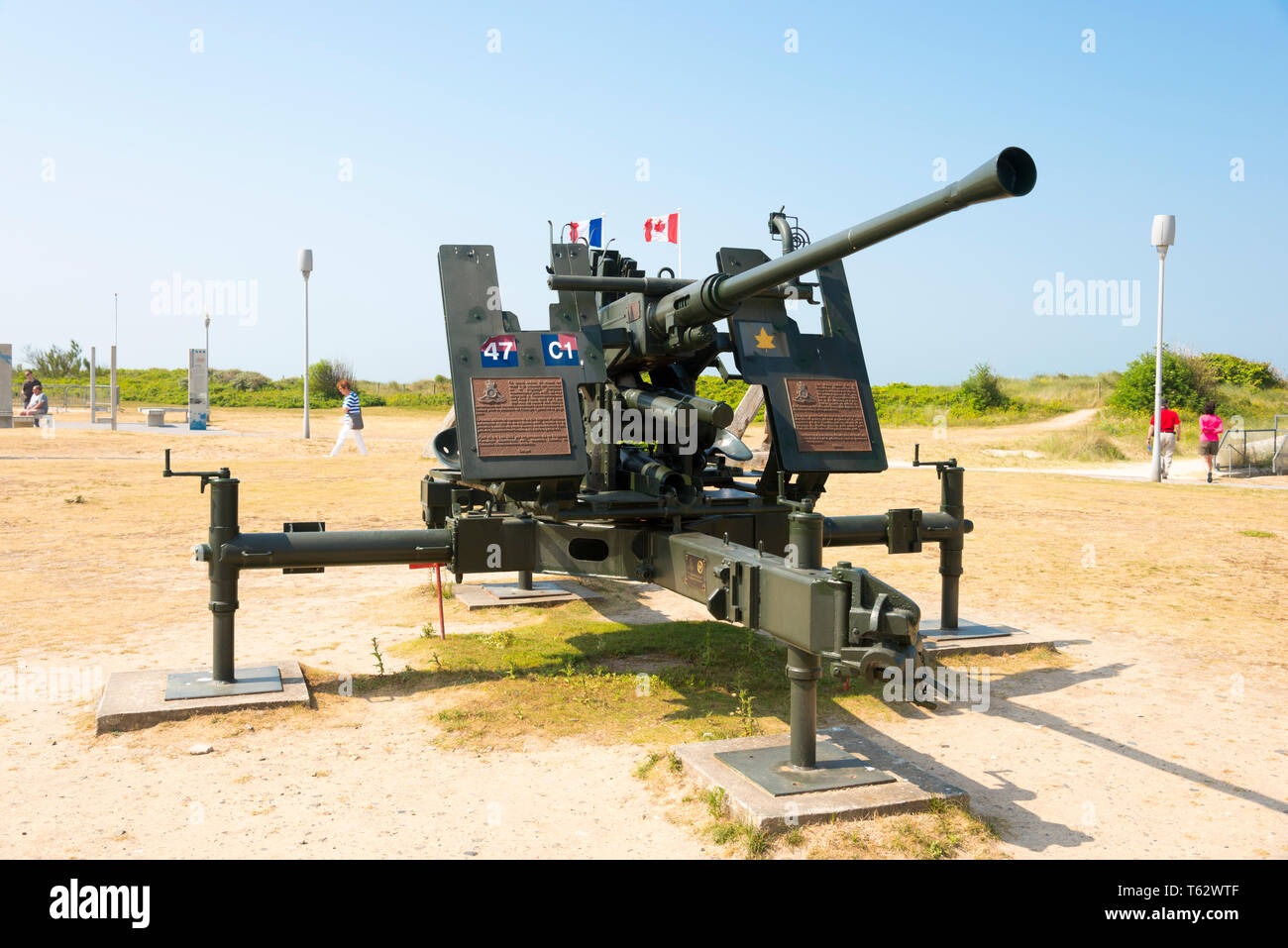Juno Beach in Normandy, France Stock Photo - Alamy