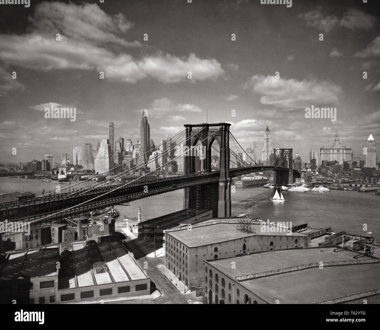 1930s New York City Bridges High Resolution Stock Photography and ...