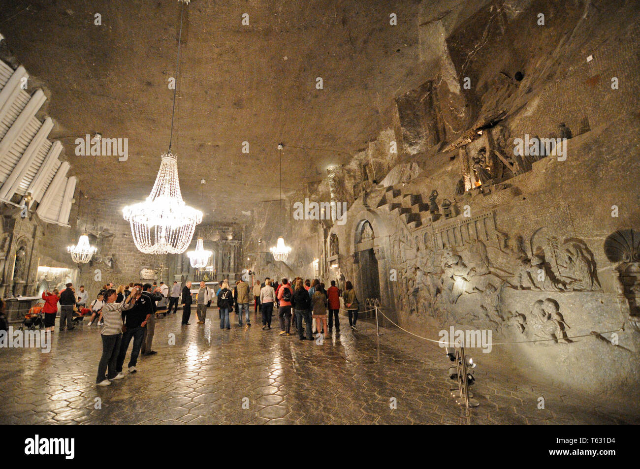 Wieliczka Salt Mine, St. Kinga's Chapel, Poland Stock Photo - Alamy