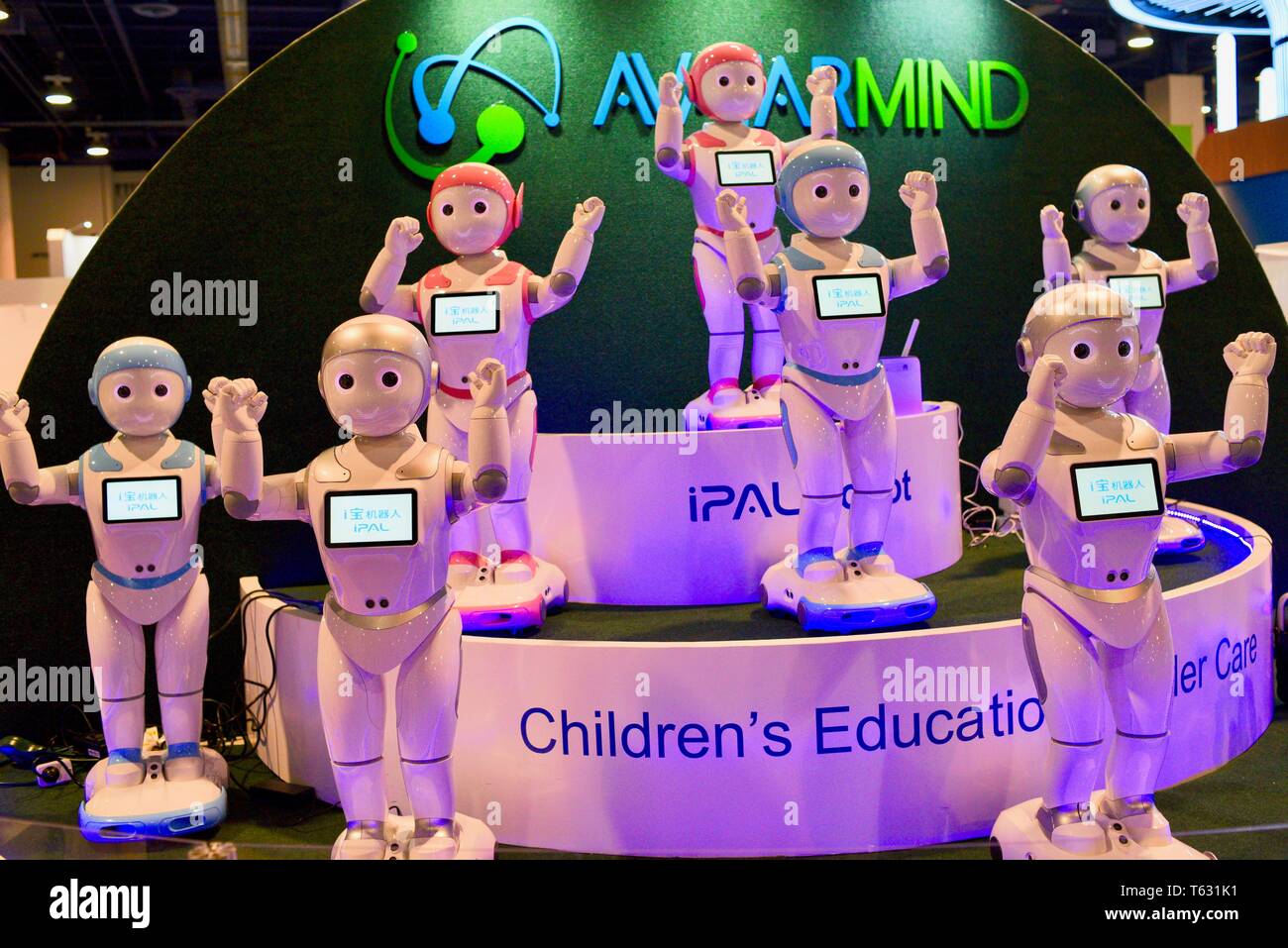 AvatarMind's iPal cute, humanoid, real robot for kids, elder care on ...