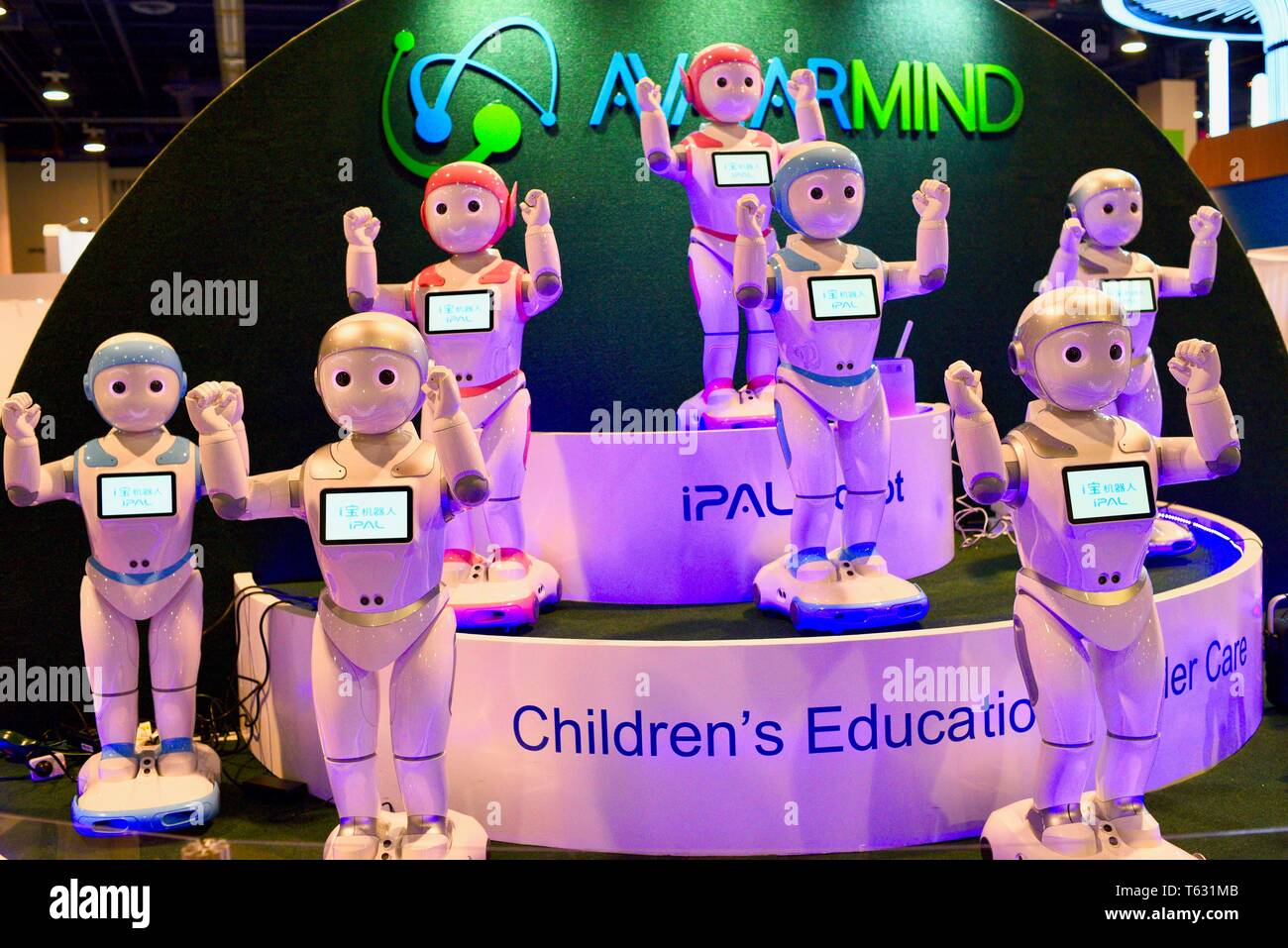 AvatarMind's iPal cute, humanoid, real robot for kids, elder care on ...