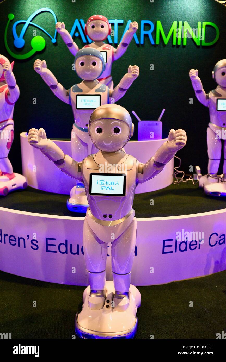 AvatarMind's iPal cute, humanoid, real robot for kids, elder care on ...