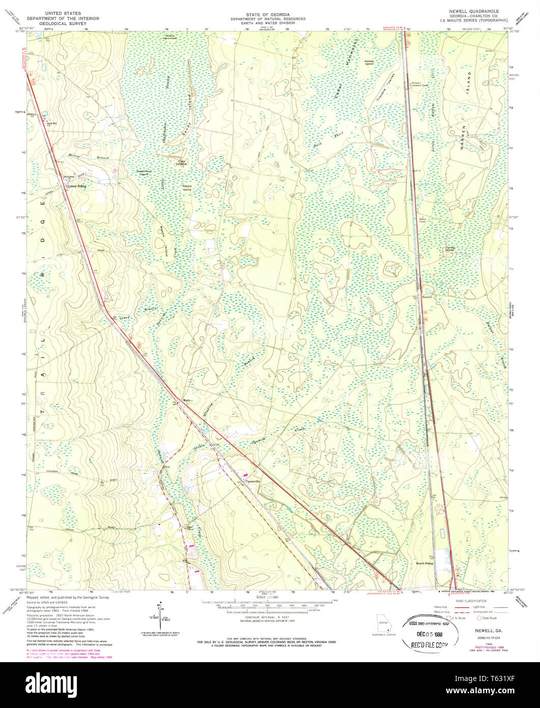 Map of newell hi-res stock photography and images - Alamy
