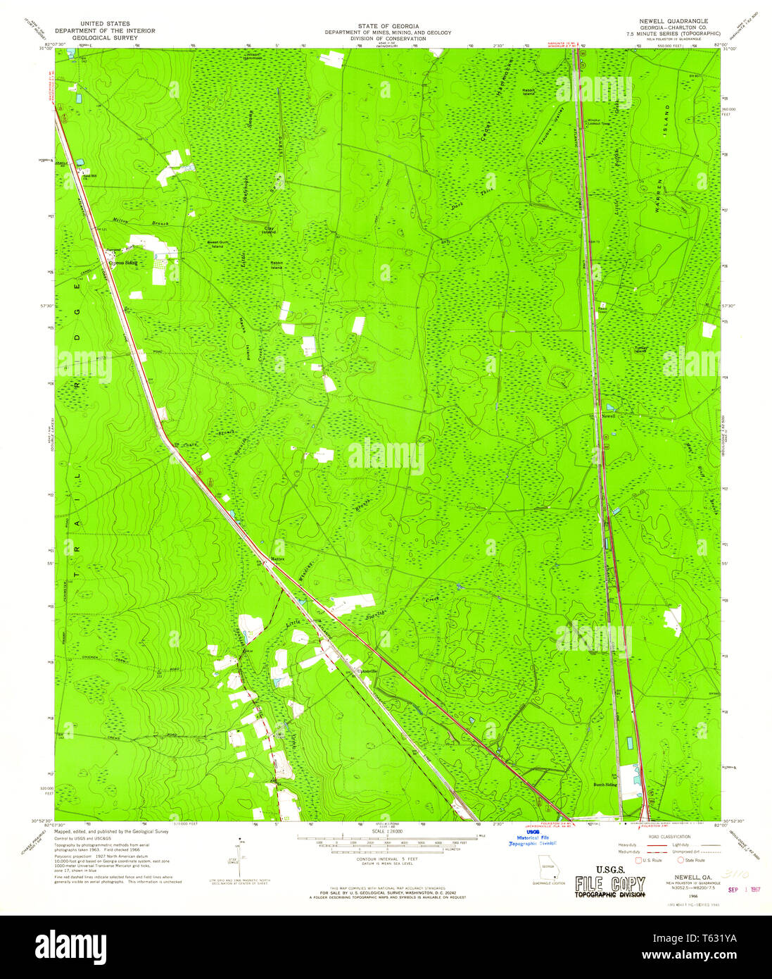 Map of newell hi-res stock photography and images - Alamy