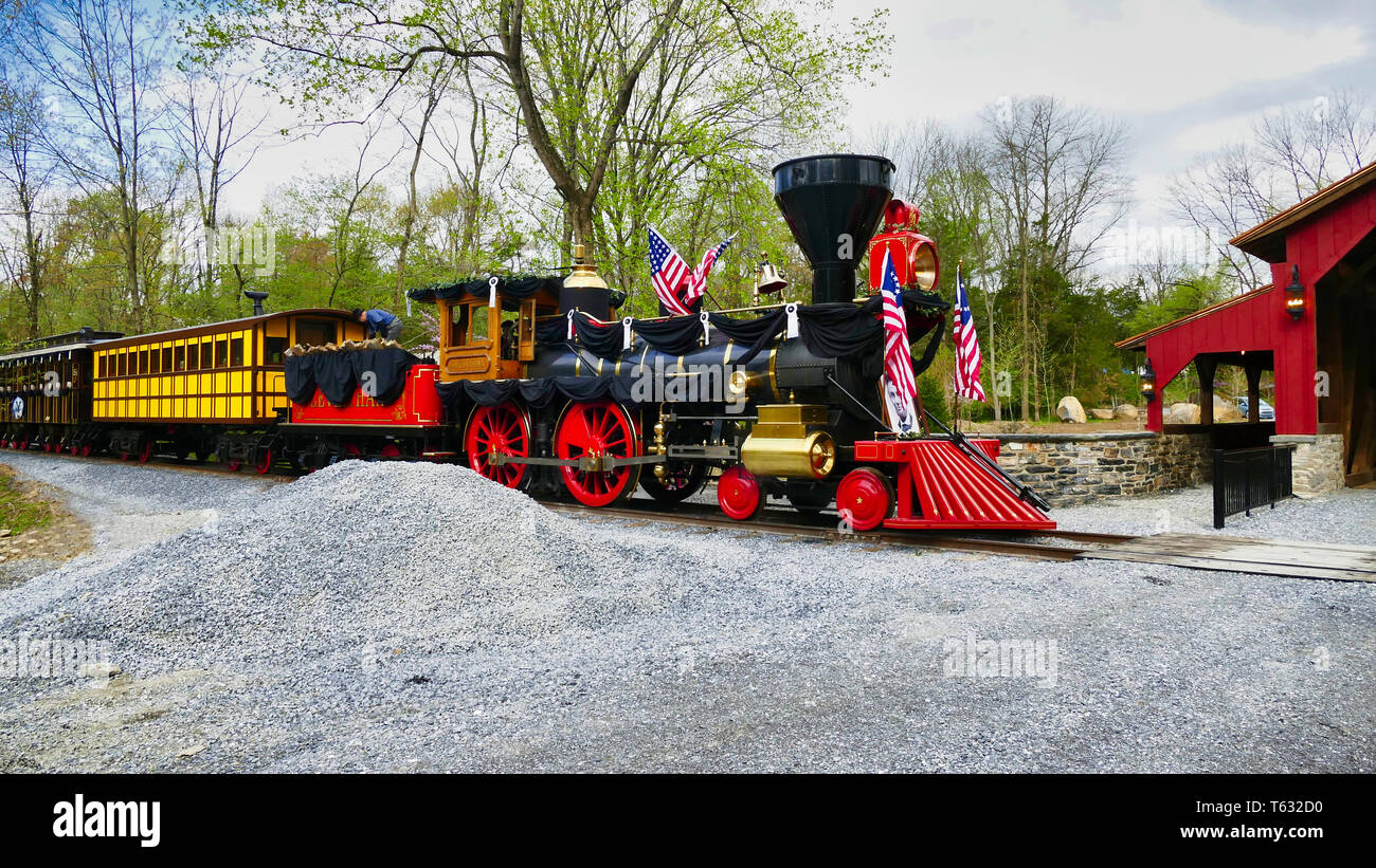 Lincoln funeral train hi-res stock photography and images - Alamy