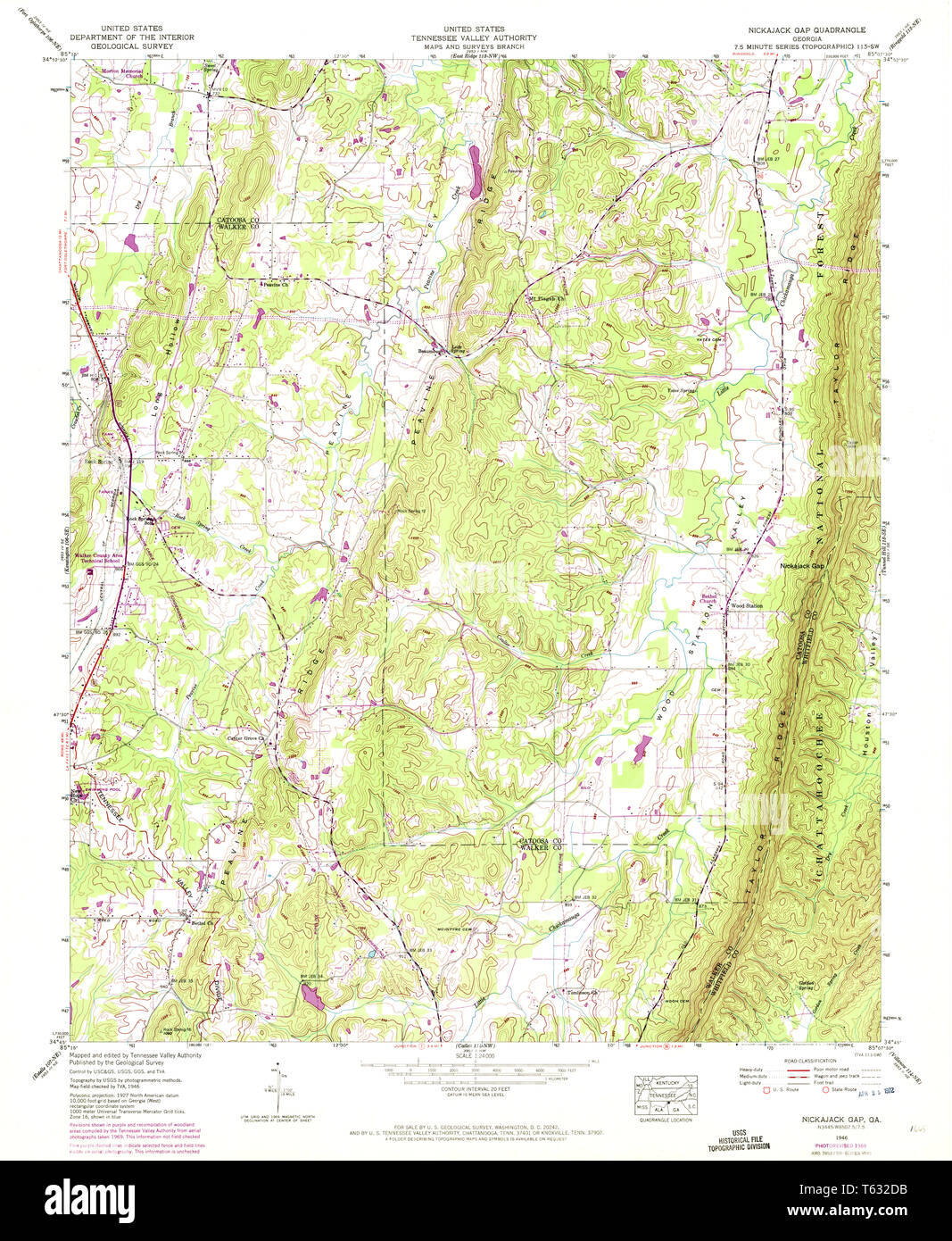 Nickajack gap hi-res stock photography and images - Alamy