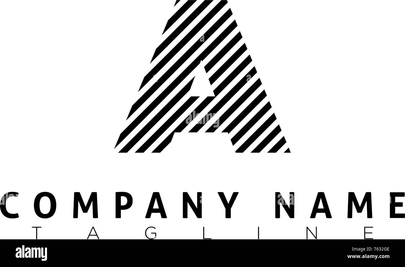 Letter a set Black and White Stock Photos & Images - Alamy