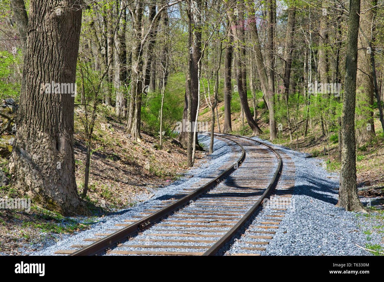 Old railway right of way hi-res stock photography and images - Alamy