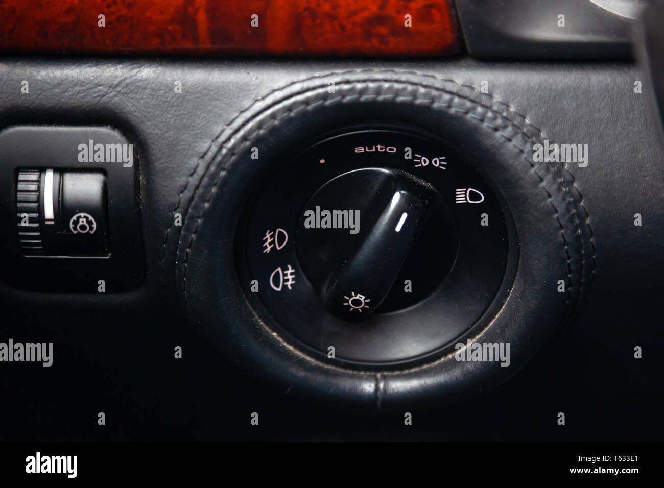 Car headlight level switch hi-res stock photography and images - Alamy