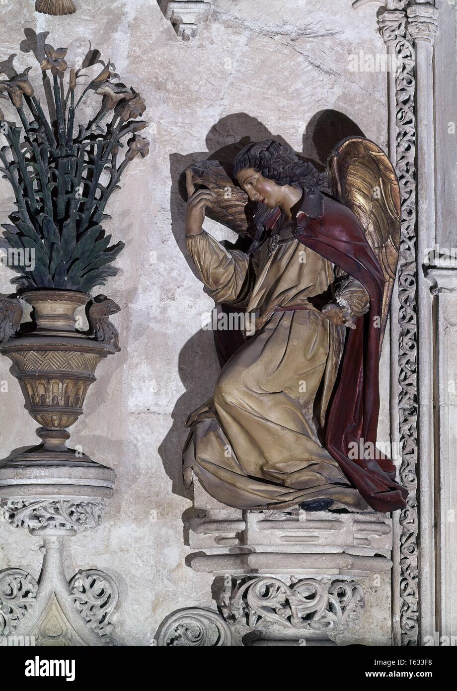 ANUNCIACION. Author: FLORENTINO JACOBO. Location: CATEDRAL-CAPILLA REAL ...