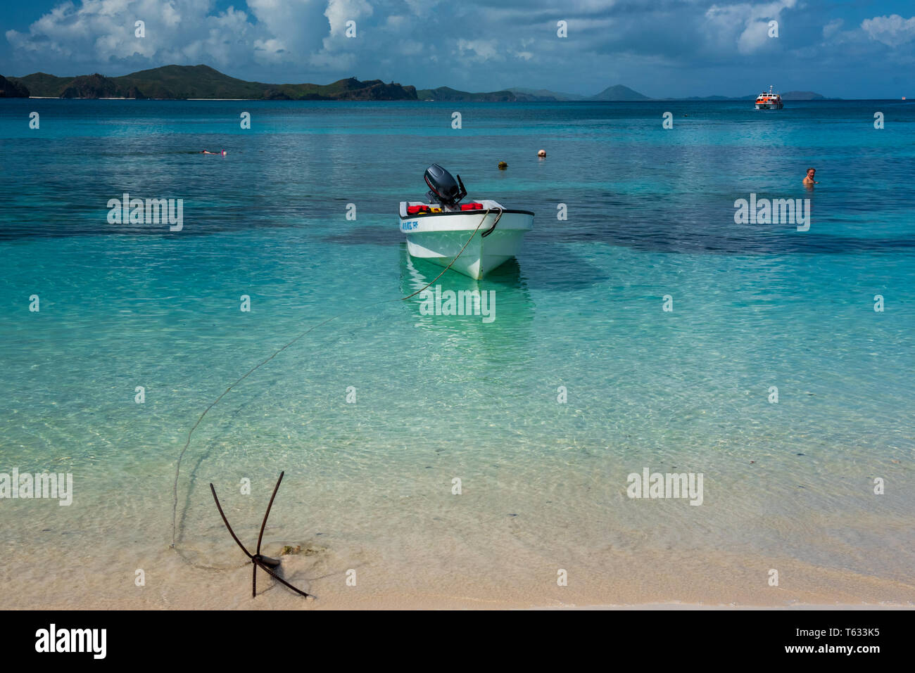 Fiji fijian boat pacific hi-res stock photography and images - Alamy