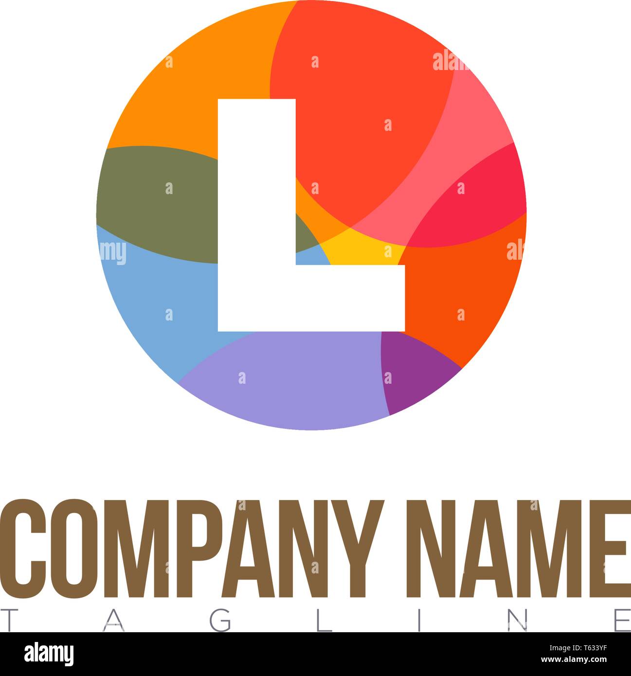 L letters logo Stock Vector Images - Alamy