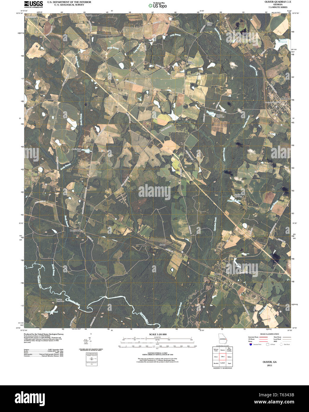 Map Of Oliver High Resolution Stock Photography and Images - Alamy