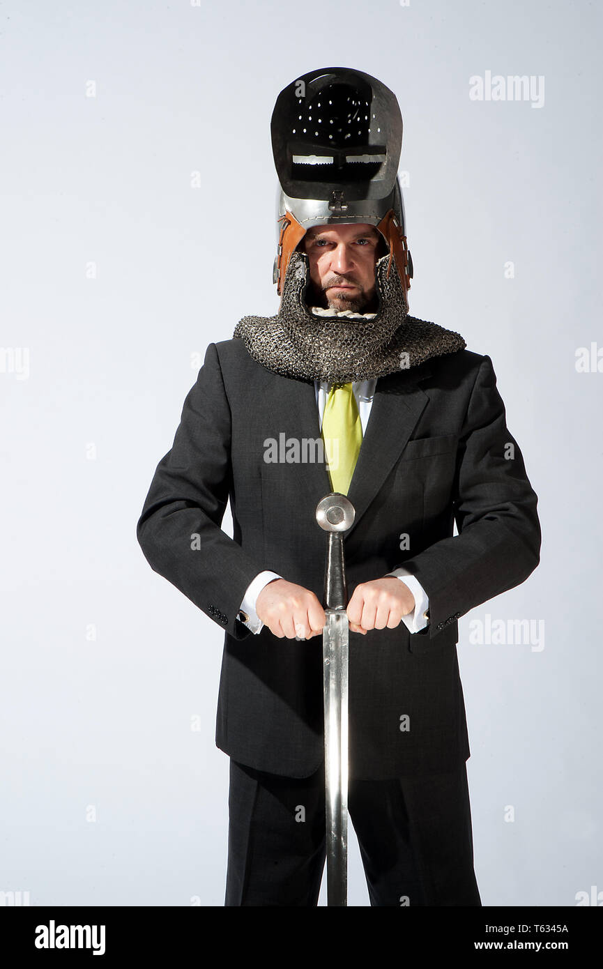 A modern warrior Stock Photo - Alamy